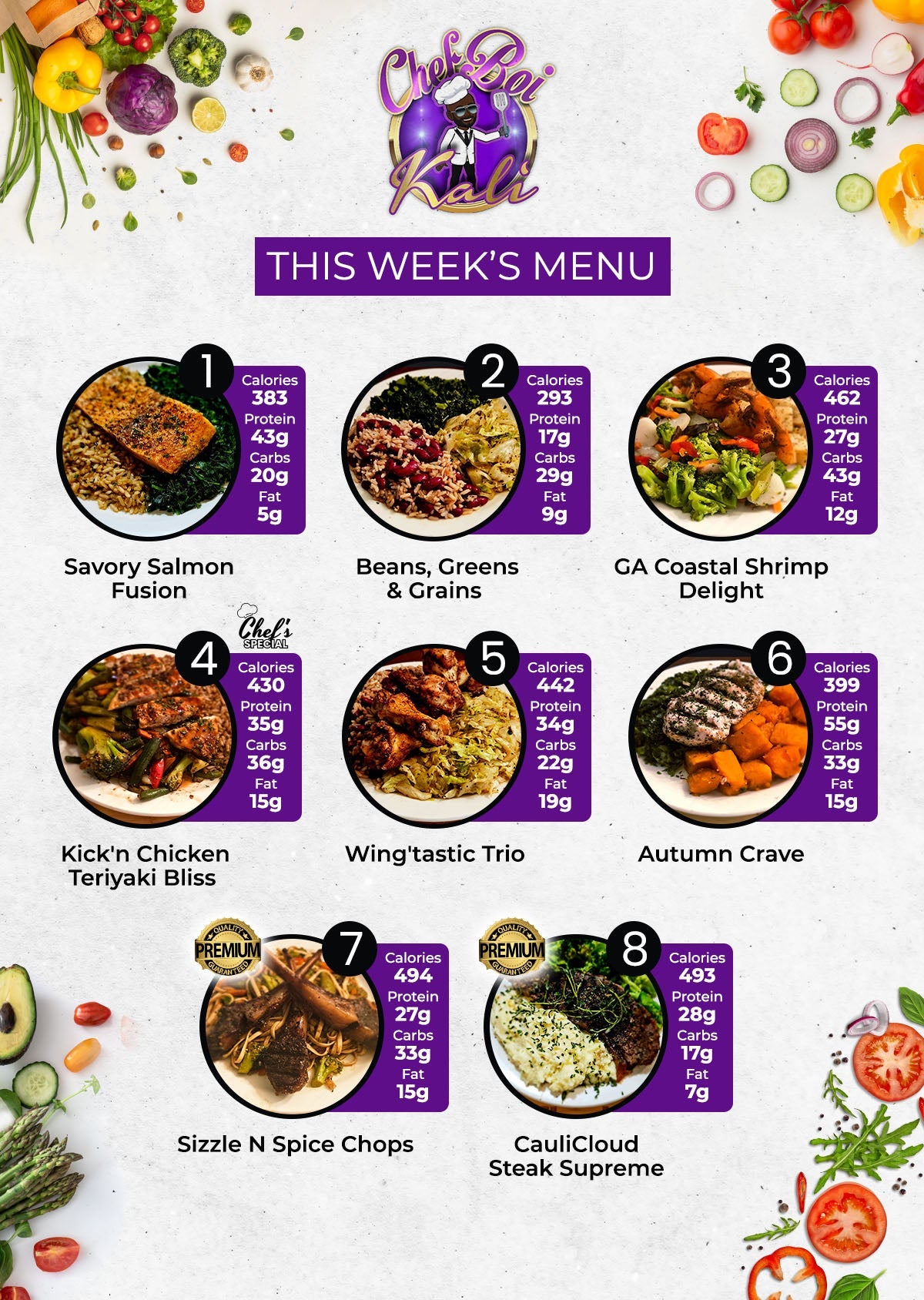 6 Meal Plan – chefboikali
